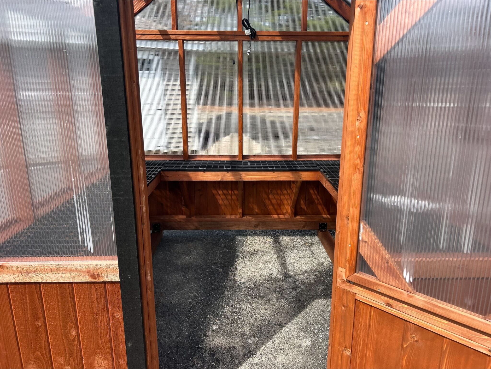 8x8 Classic Cedar Greenhouse | Exeter Shed Company